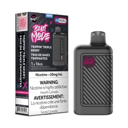 Trippin Triple Berry - Beast Mode Disposable - 8000 puffs - 16mL - Sir ...